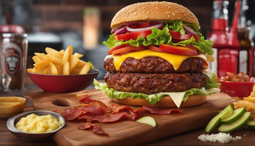 Wendy's T Rex Burger: Ingredients, Price, Calories and Nutrition Facts